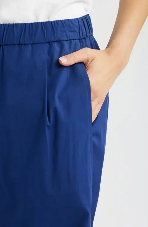 Eileen Fisher Stretch Organic Cotton Lantern Pants