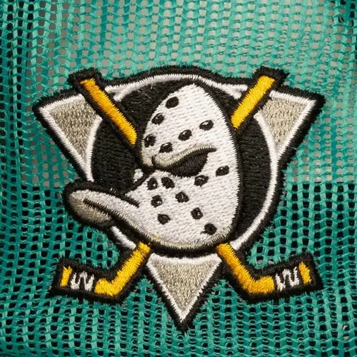 Mitchell & Ness Anaheim Ducks Head Coach Trucker Adjustable Hat