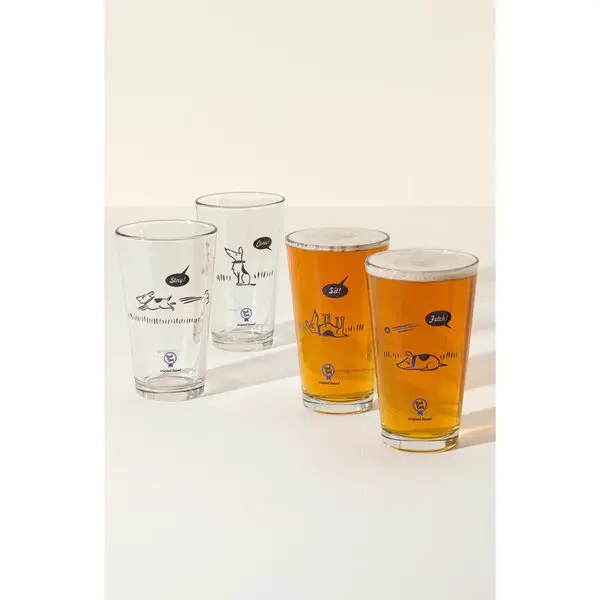 UNCOMMON GOODS Bad Dog Tumblers - Multi