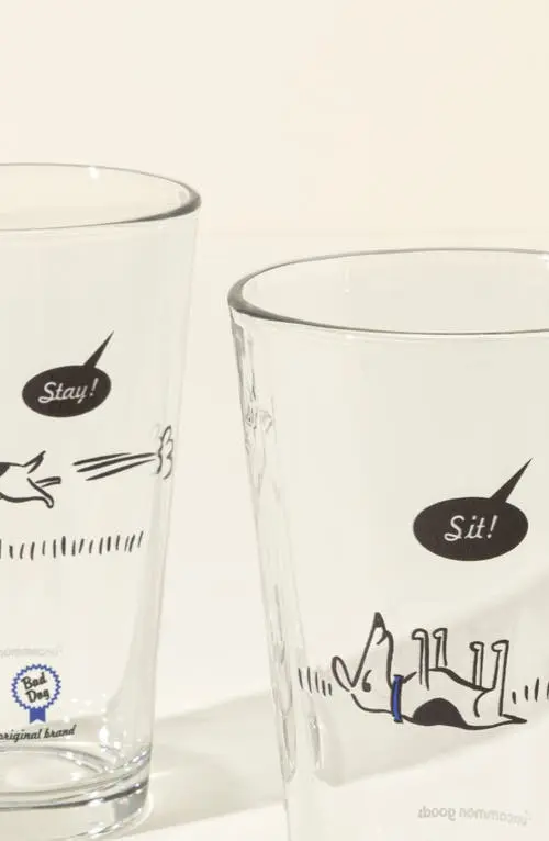 UNCOMMON GOODS Bad Dog Tumblers
