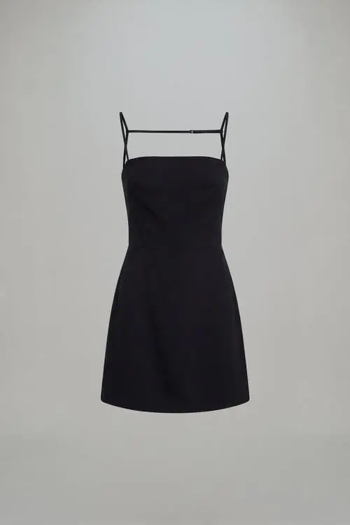 ATOIR Ivy Mini Dress With Open Back And Adjustable Strap