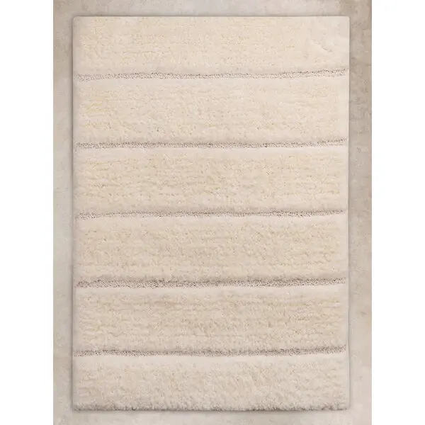 GAURI KOHLI Riga Bath Mat 24"x36 - Ivory