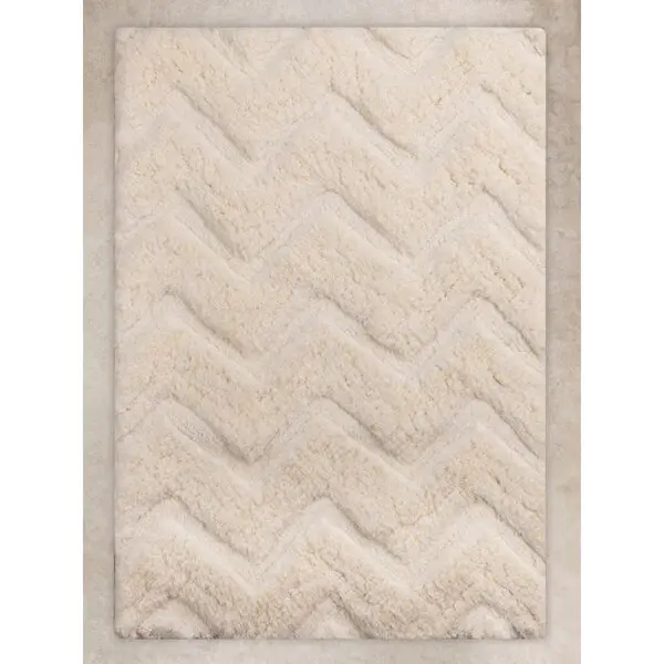 GAURI KOHLI Vantaa Bath Mat 24"x36 - Ivory