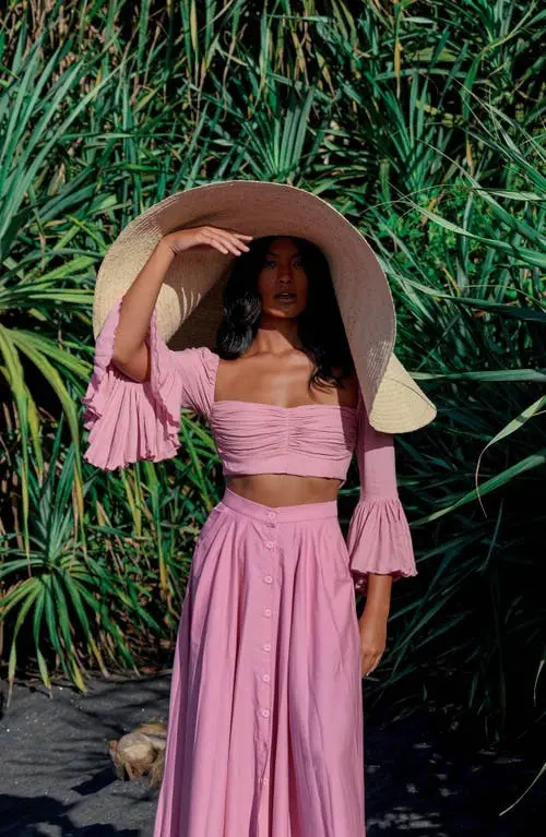 BRUNNA.CO The Solana Oversized Straw Sun Hat - Natural