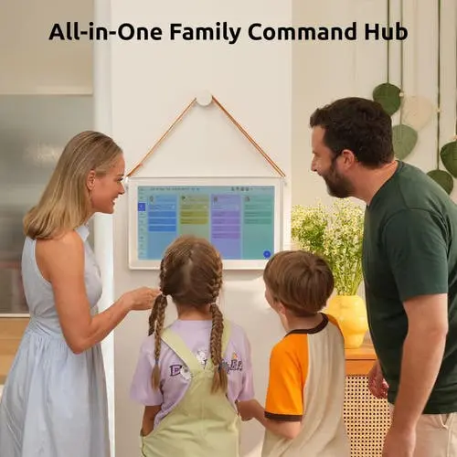 EVERBLOG 21.5" Digital Calendar And Chore Chartsmart Interactive Family Display