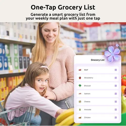 EVERBLOG 21.5" Digital Calendar And Chore Chartsmart Interactive Family Display