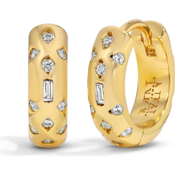 MAZIN JEWELS The Celeste Hoops - Gold