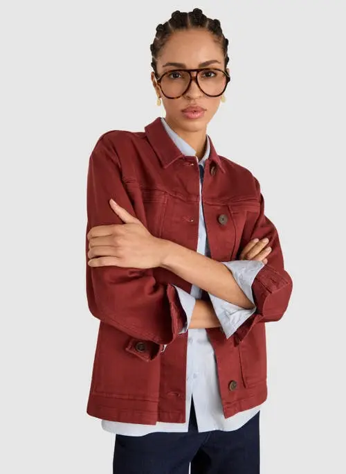 BAUKJEN Rowan Denim Utility Jacket