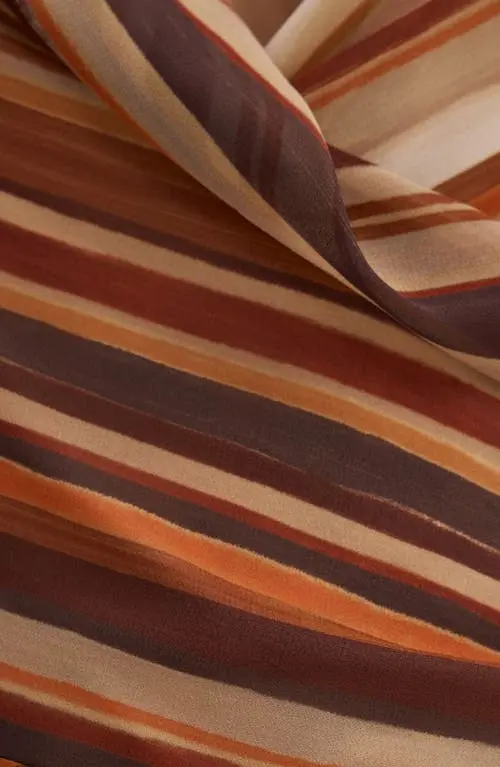 EVER NEW Halterneck Striped Maxi Dress