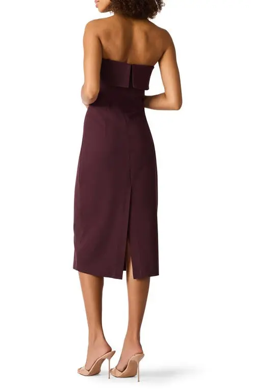 Steve Madden Strapless Midi Dress