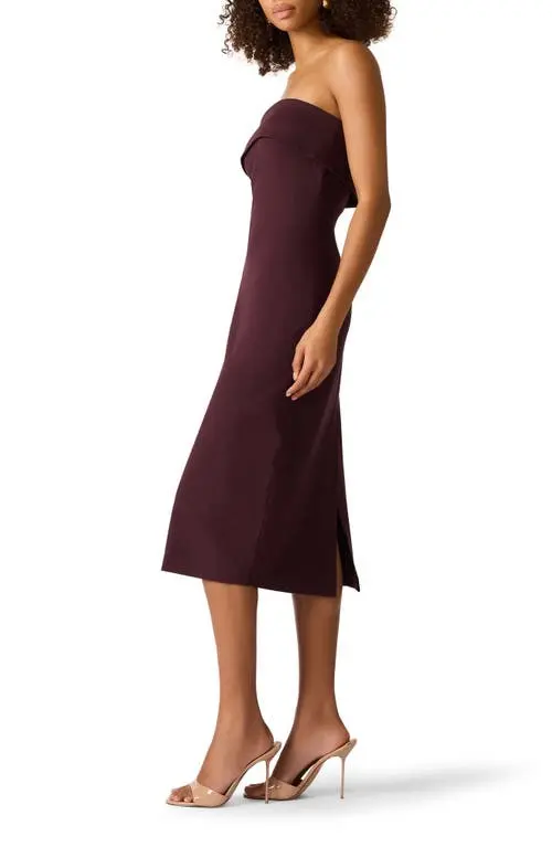 Steve Madden Strapless Midi Dress