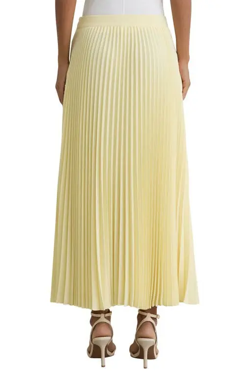 REISS Amelie Belted Pleated Skirt