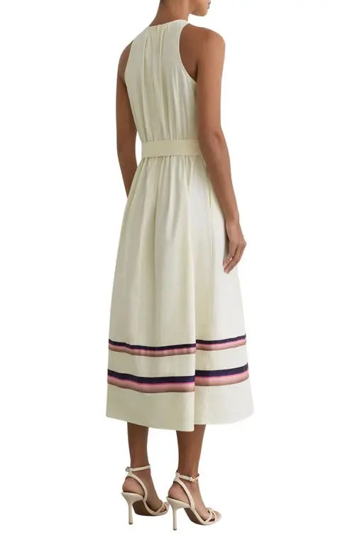 REISS Sara Belted A-line Dress