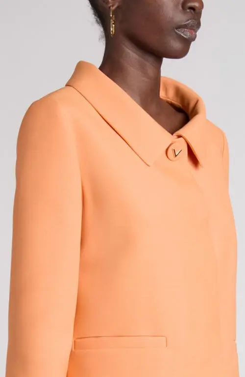 Valentino Garavani Wool & Silk Crepe Couture Jacket