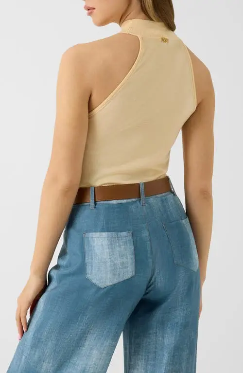 MARCIANO Sleeveless Turtleneck Sweater