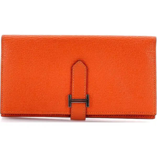 Hermès Bearn Wallet Chevre Mysore Long