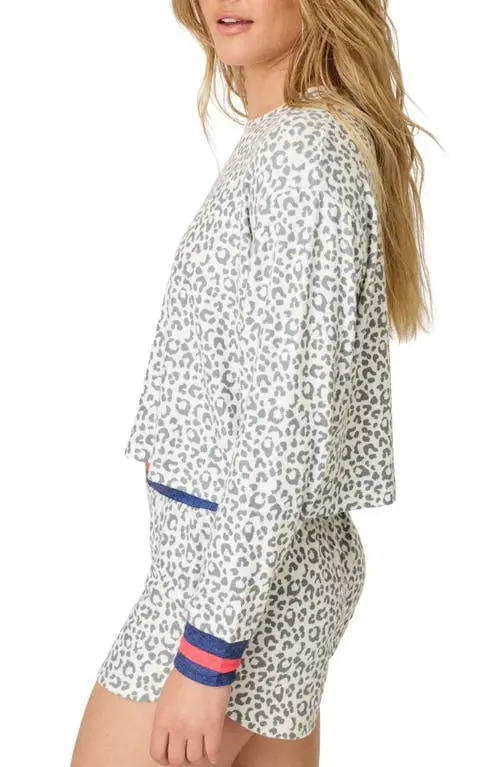 PJ Salvage Cats Meow Long Sleeve Pajama Top