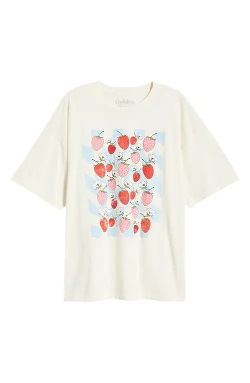 GOLDEN HOUR Strawberry Fields Graphic T-shirt