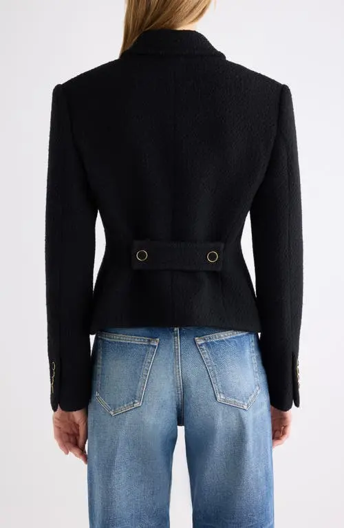Chloé Wool Blend Bouclette Blazer