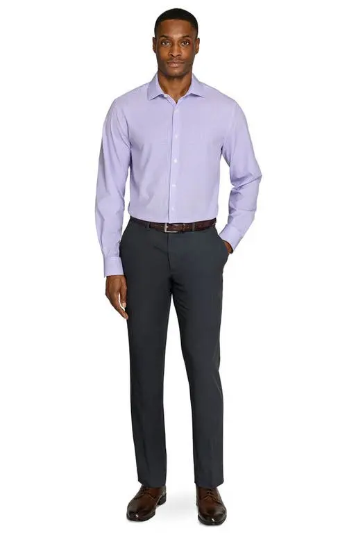 W.R.K Round Geo Print Performance Dress Shirt