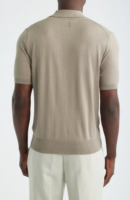 Canali Regular Fit Johnny Collar Polo