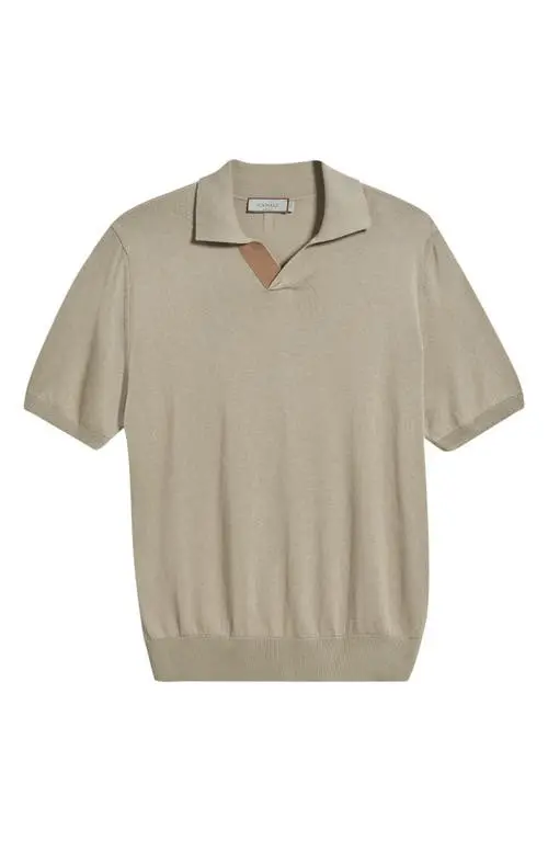 Canali Regular Fit Johnny Collar Polo