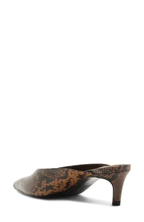 Schutz Loren Mule - Pecan Brown