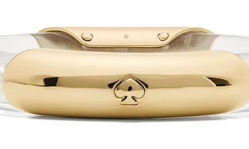 Kate Spade New York Glow Up Bangle Bracelet - Clear.