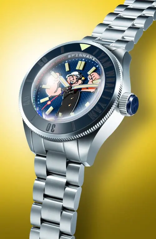 SPINNAKER Spinnker Popeye Forearm Fury Piccard Automatic Bracelet Watch
