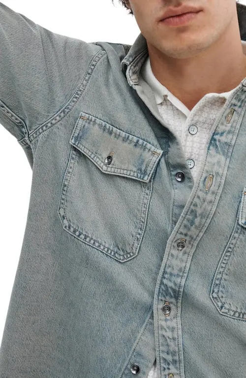 Rag & Bone Infuse Denim Cpo Overshirt