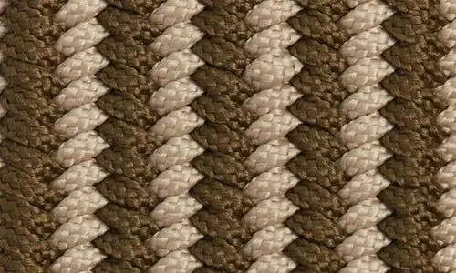 Nordstrom Woven Elastic Belt With Leather Trim - Olive Dark