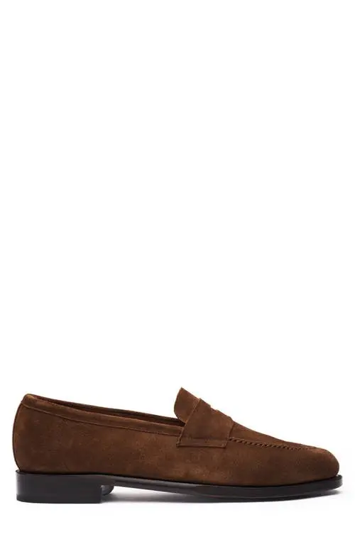 MORJAS The Penny Loafer In Suede