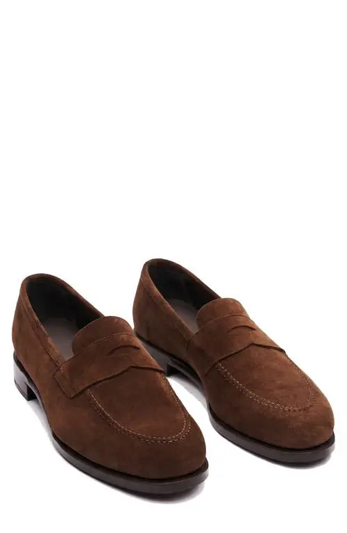 MORJAS The Penny Loafer In Suede