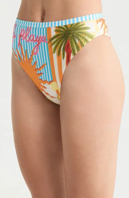 MAAJI Beach Static Sully Reversible High Waist Bikini Bottoms