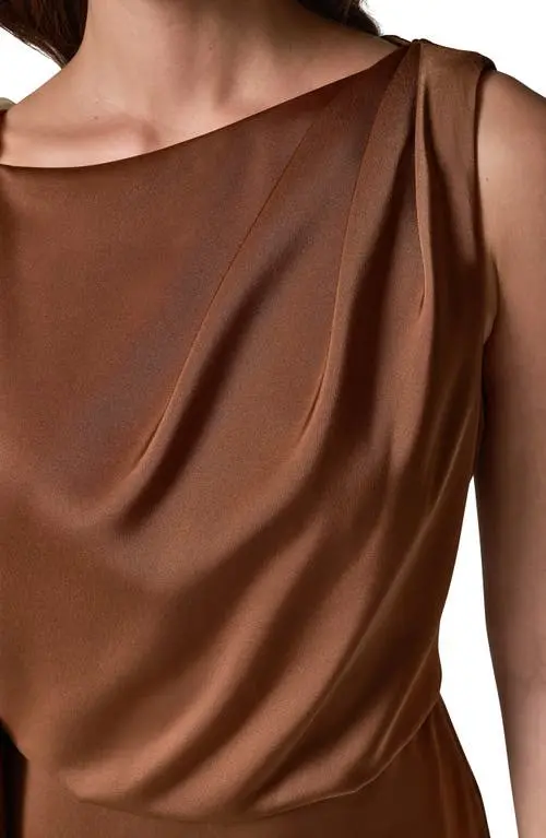 Donna Karan New York Drape Sheath Midi Dress