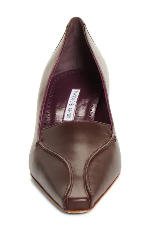 Manolo Blahnik Cleofelo Loafer Pump