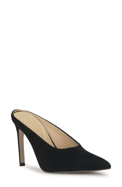 Jessica Simpson Wilix Pointed Toe Stiletto Mule - Black