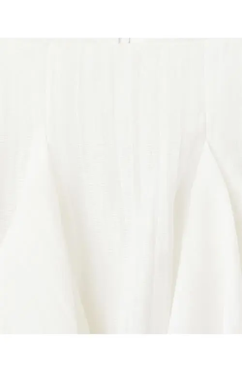 Mango Godet Ruffled A-line Miniskirt