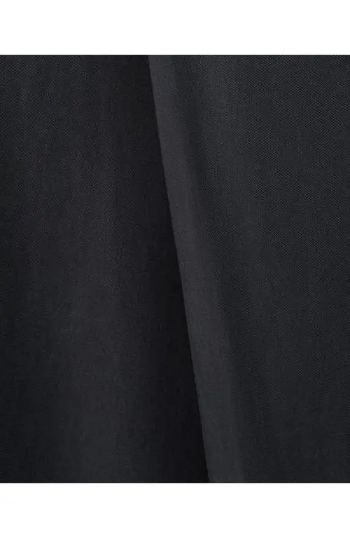 Mango Foldover Waist Straight Leg Pants
