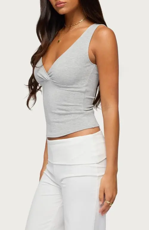 EDIKTED Lalisa V-neck Tank Top