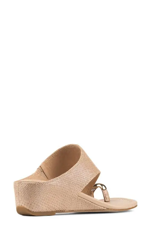 DONALD PLINER Vesna Toe Ring Wedge Sandal
