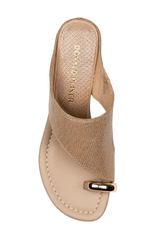 DONALD PLINER Vesna Toe Ring Wedge Sandal