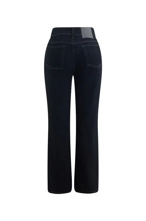 SOLOMON & SAGE Classic Straight-leg Jeans