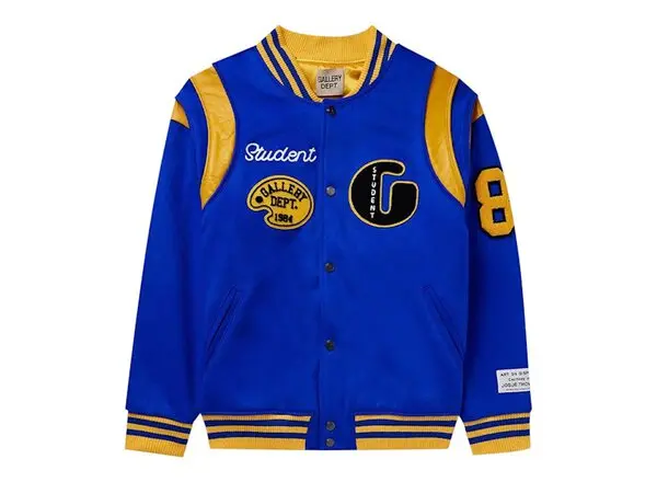 GALLERY DEPT. Student Varsity Jacket - Blue