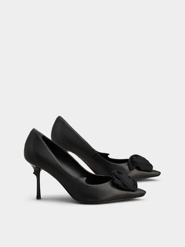 ROGER VIVIER Rose Pumps In Leather
