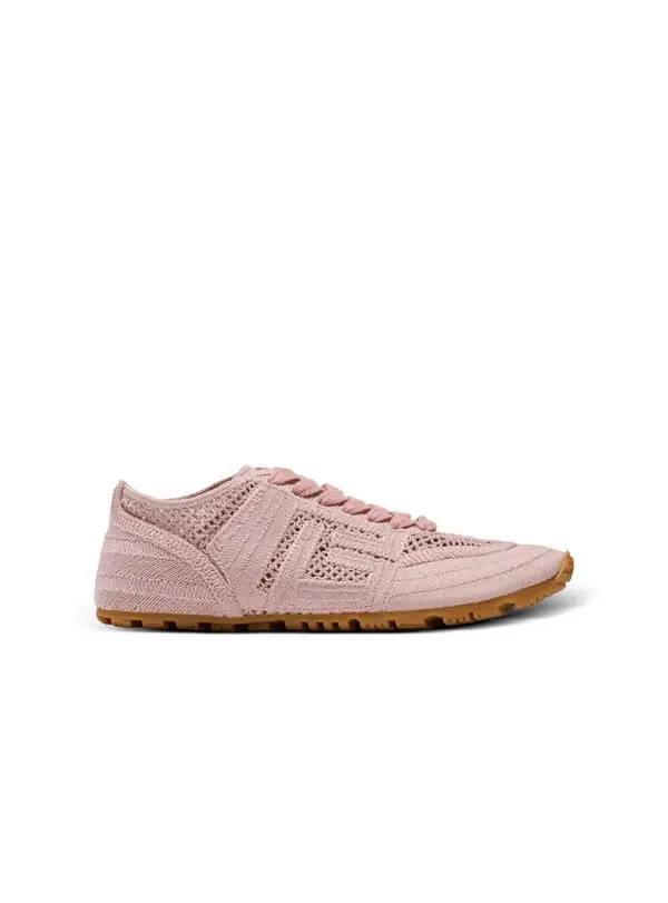 Balmain Racer 45 Macramé Trainers - Pink