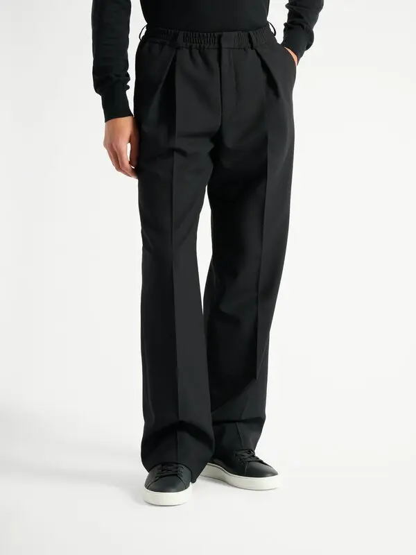 Balmain Wool Twill Trousers