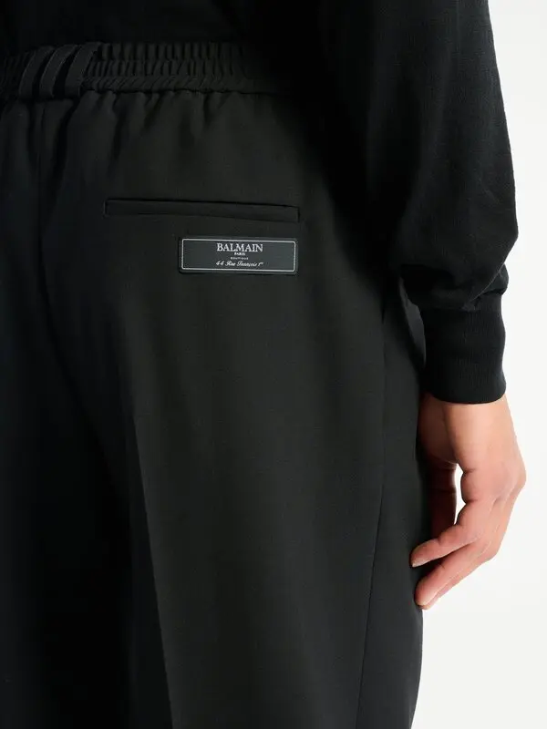 Balmain Wool Twill Trousers