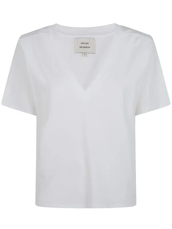 Loulou De Saison V-neck T-shirt