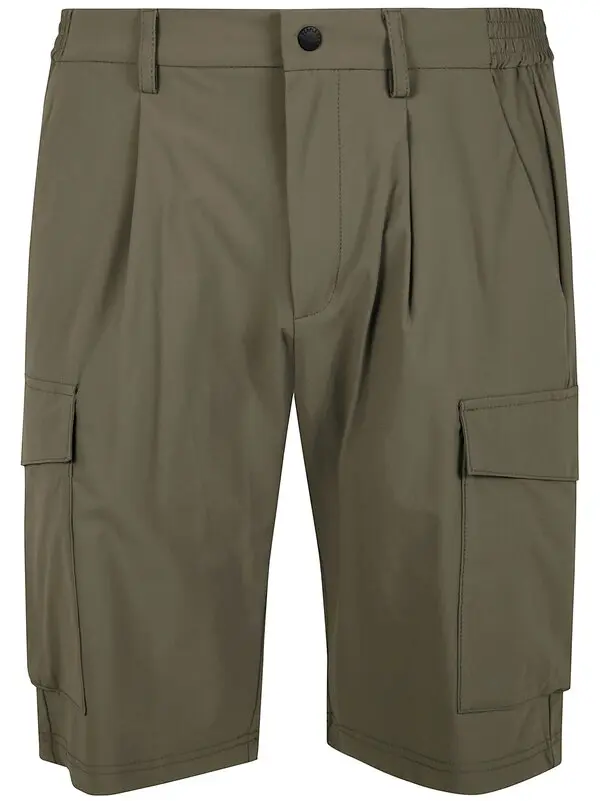 PEOPLE OF SHIBUYA Pantaloni Bermuda Cargo "omono. Pm950 - Green